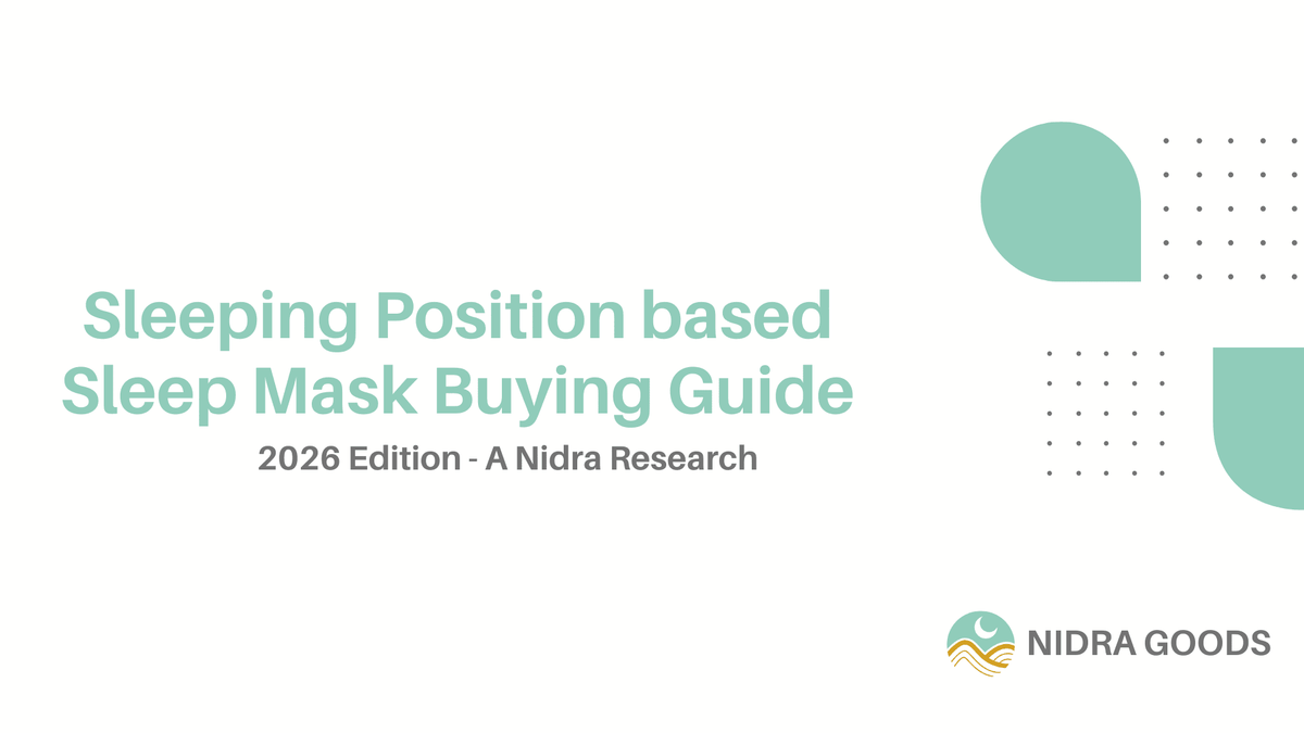 How to Choose the Best Sleep Mask for Your Sleep Position? For Stomach